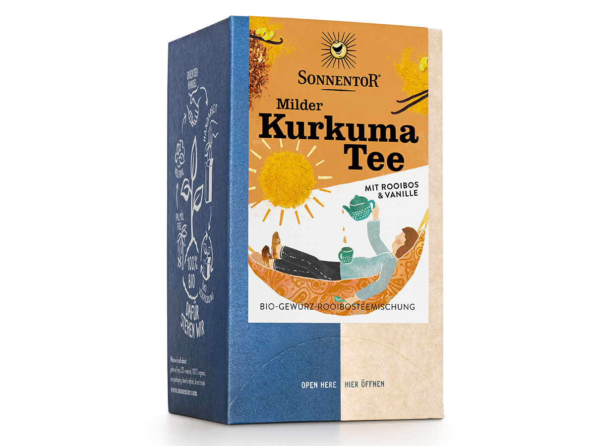 Sonnentor Milder Kurkuma Tee